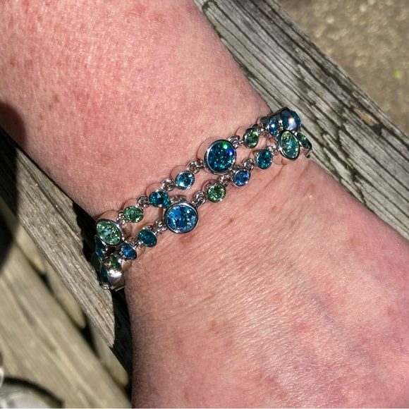 Touchstone Crystal | Jewelry | Touchstone Crystal By Swarovski Double ...